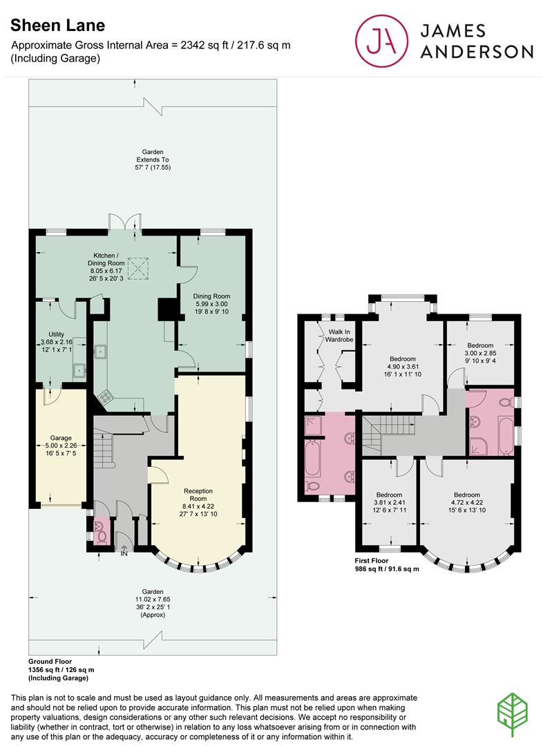 Property details for Sheen Lane, East Sheen, SW14 Per Month £6,350 p.c ...